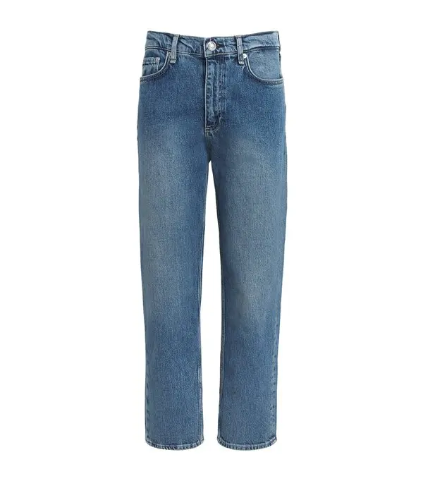Rag & Bone Harlow Straight Leg Jeans - Blue