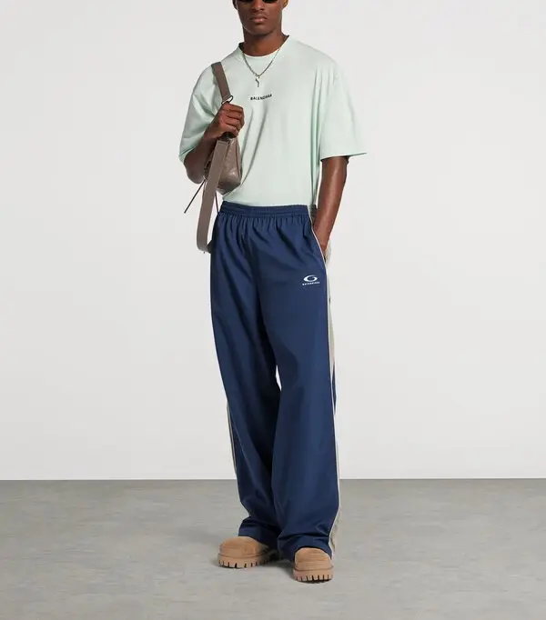 Balenciaga Loop Sports Icon Track Pants - Blue