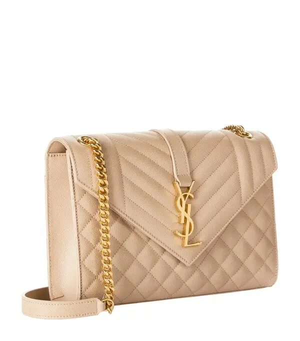 Saint Laurent Envelope Matelassé Shoulder Bag