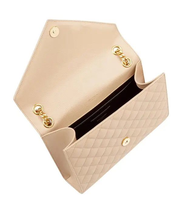 Saint Laurent Envelope Matelassé Shoulder Bag