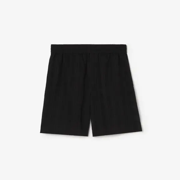 Burberry Check Cotton Voile Shorts