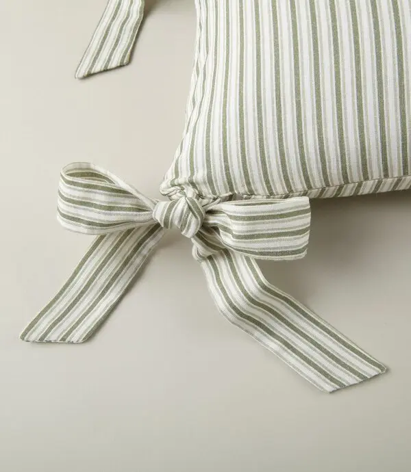 PEACOCK ALLEY Caitlin Bow Pillow