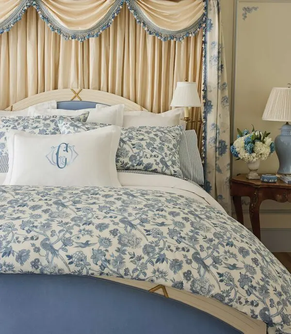 PEACOCK ALLEY Highgrove Toile Reversible Duvet Set - Highgrove Moss