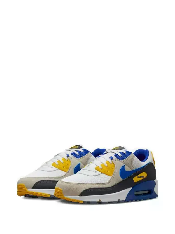 Nike Air Max 90 Lace-up Sneakers - White