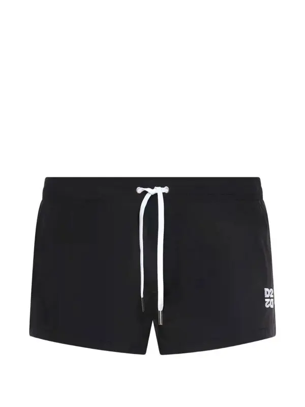 Dsquared2 Logo-print Swim Shorts - Black