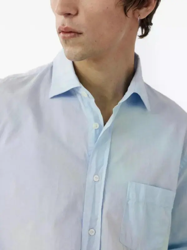 Hartford Paul Cotton-twill Shirt - Blue
