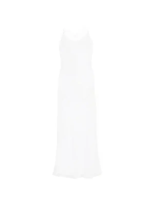 Oseree Crystal-embellished Maxi Dress - White