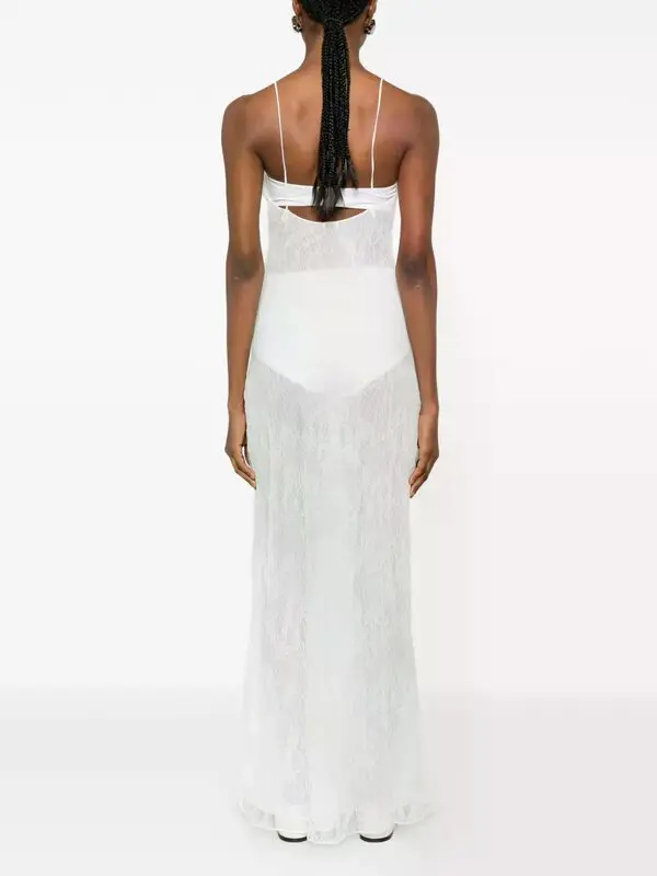 Oseree Crystal-embellished Maxi Dress