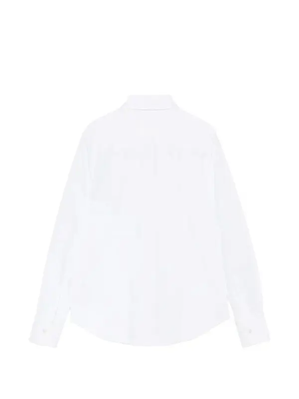 XACUS Marta Long-sleeve Button-down Shirt - White