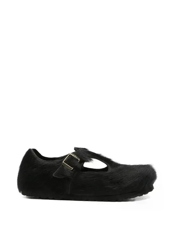 BIRKENSTOCK Paris The Rebel Buckle-fastening Ballet Flats - Black