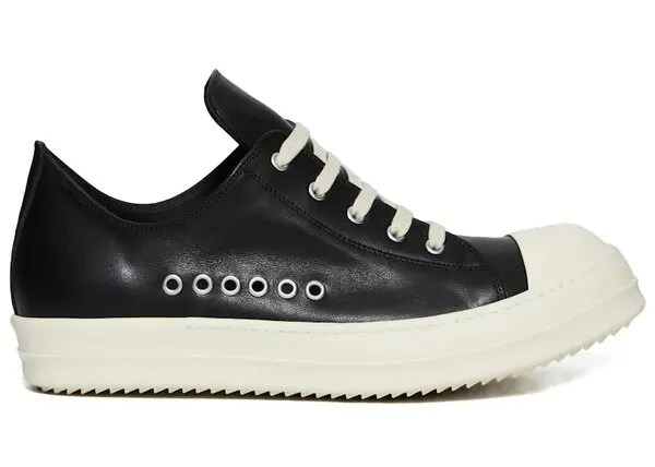 Rick Owens Temple Extreme Low Sneakers - Black/milk