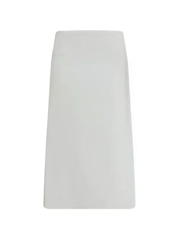RIER Bonded Mid Skirt - White