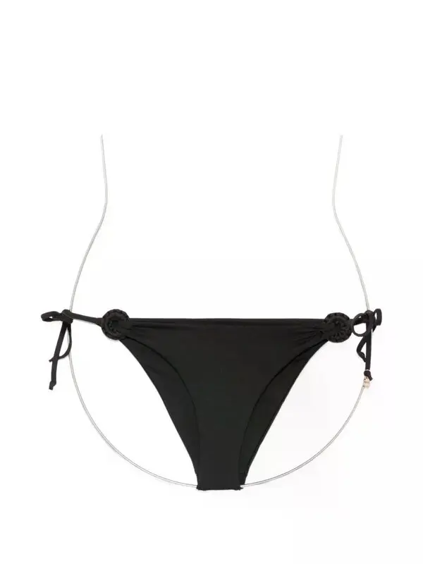 FISICO Side-tie Bikini Bottom - Black