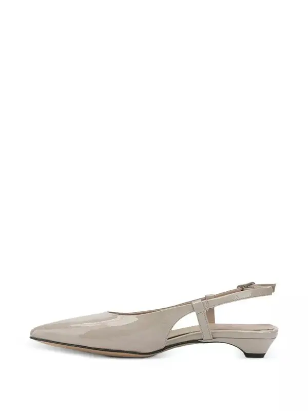 POMME D´OR Greta Patent Leather Slingback Pumps