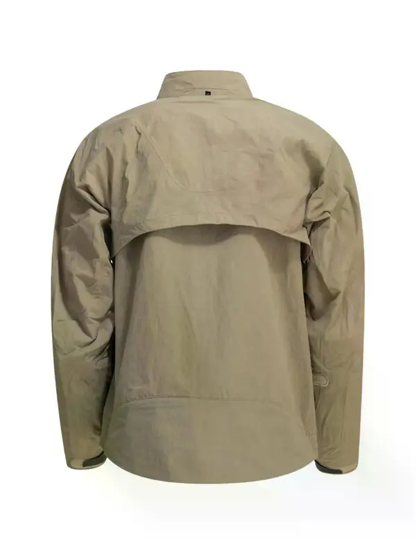 GOLDWIN Panelled Zip-up Jacket - Neutrals