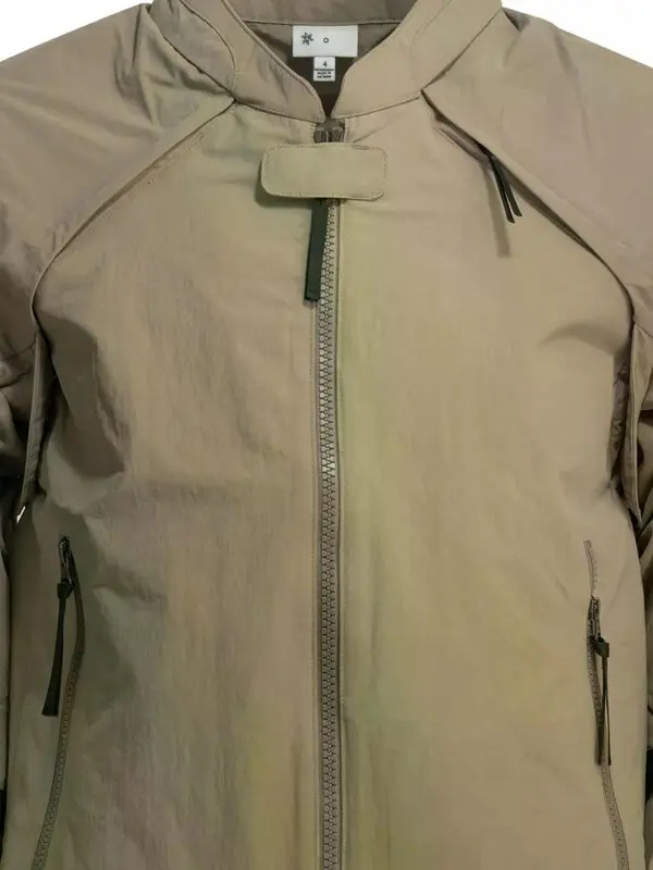 GOLDWIN Panelled Zip-up Jacket - Neutrals