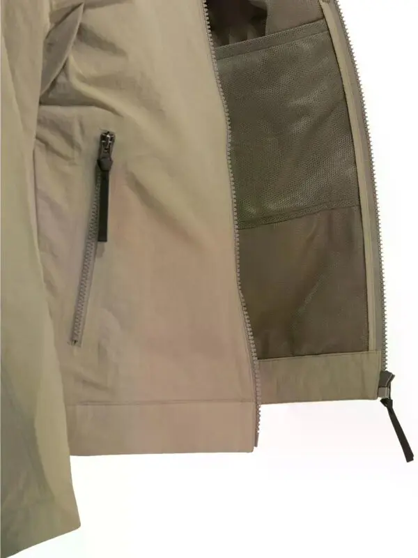 GOLDWIN Panelled Zip-up Jacket - Neutrals