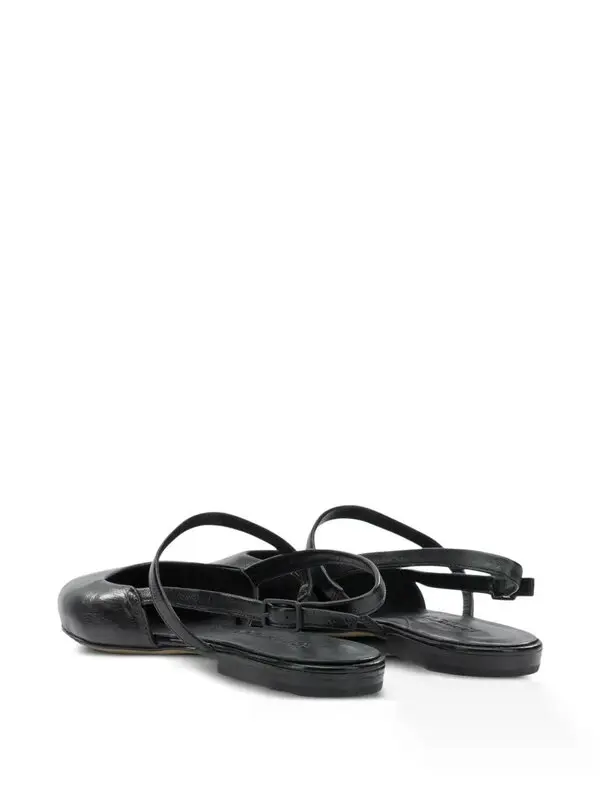 POMME D´OR Pointed-toe Slingback Flat Pumps