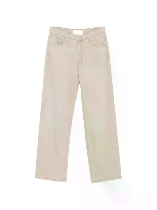 MOTHER The Dodger Sneak Straight Leg Jeans - Neutrals