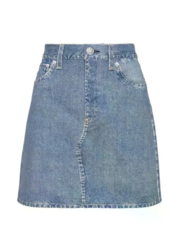 Rag & Bone Miramar Ponte Skirt - Blue