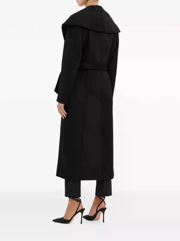 Rebecca Vallance Bower Belted Coat - Black