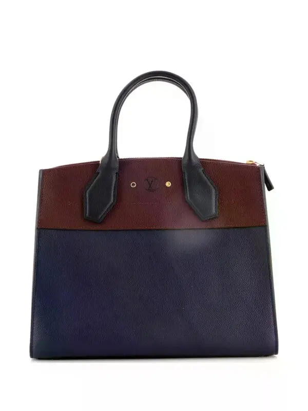 LOUIS VUITTON City Steamer Mm Tote Bag - Blue