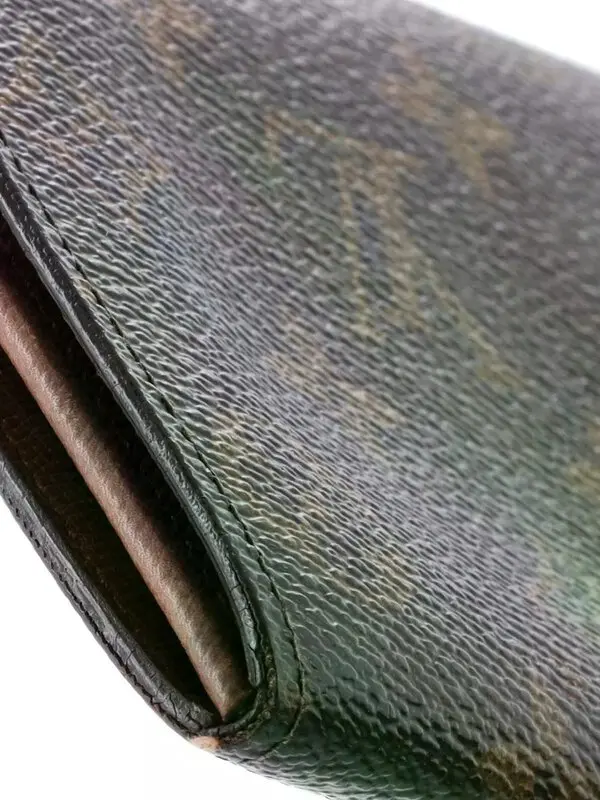 LOUIS VUITTON Vintage Sarah Wallet Monogram Canvas Small Wallets