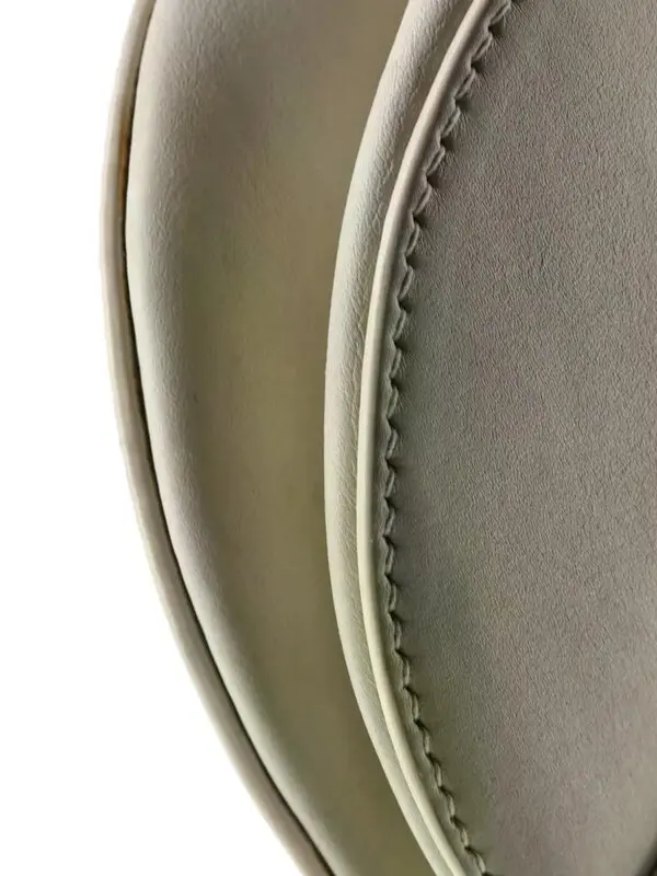 Dior Ultra Matte Saddle Shoulder Bag Leather Medium - White