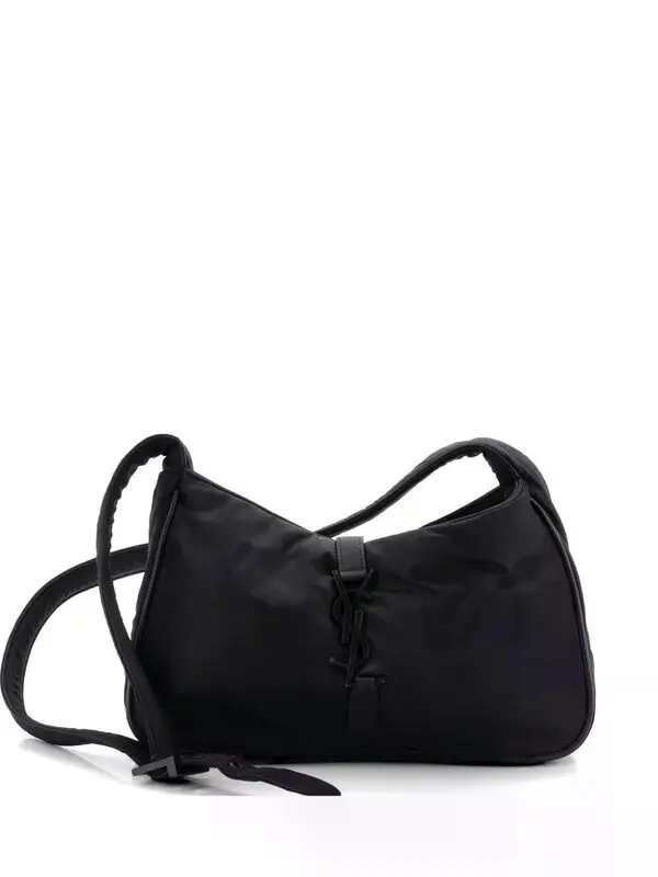 Saint Laurent Le 5 A 7 Hobo Small Shoulder Bag - Black