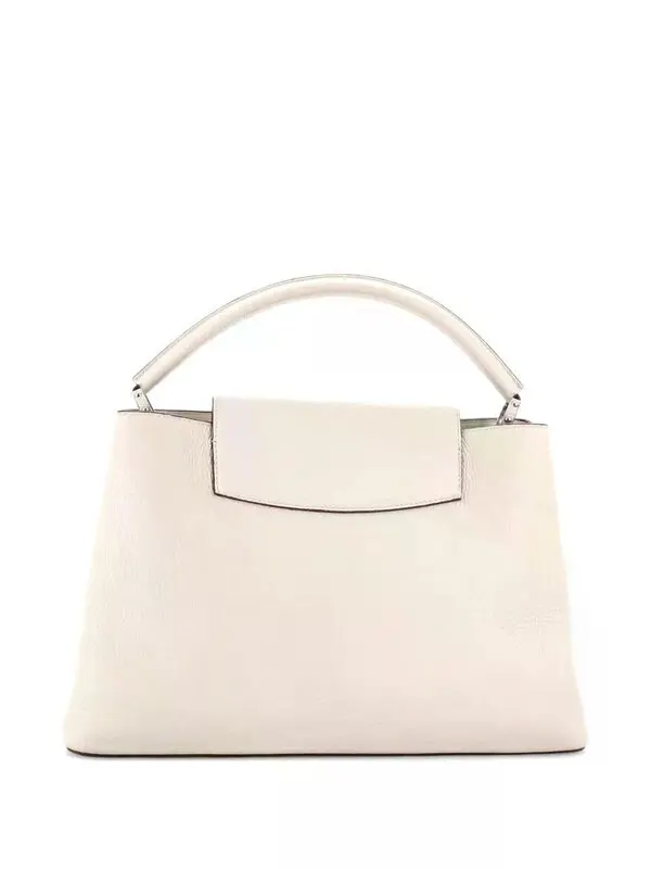 LOUIS VUITTON Capucines Gm Satchel - Neutrals
