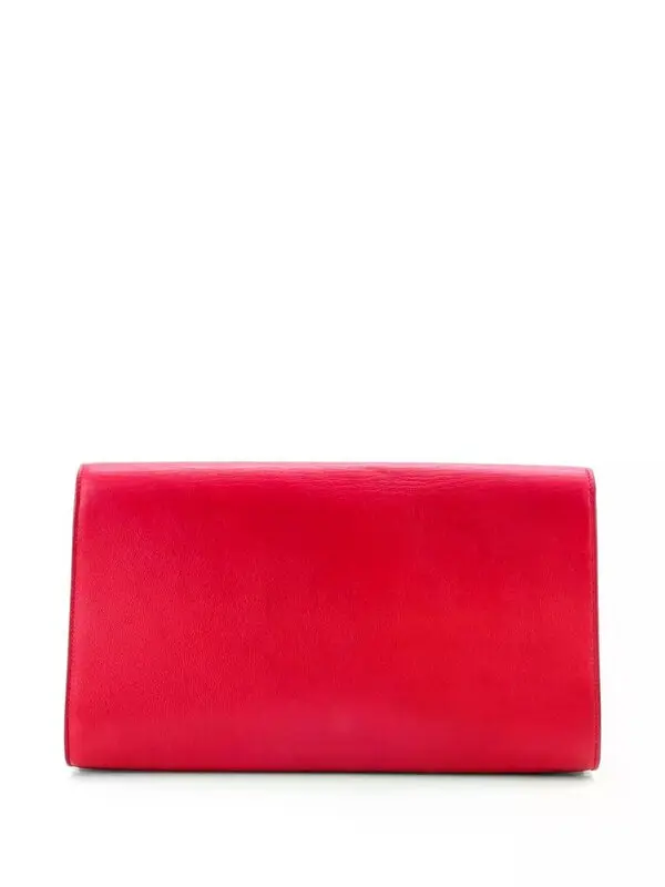 Saint Laurent Belle De Jour Large Clutch - Pink