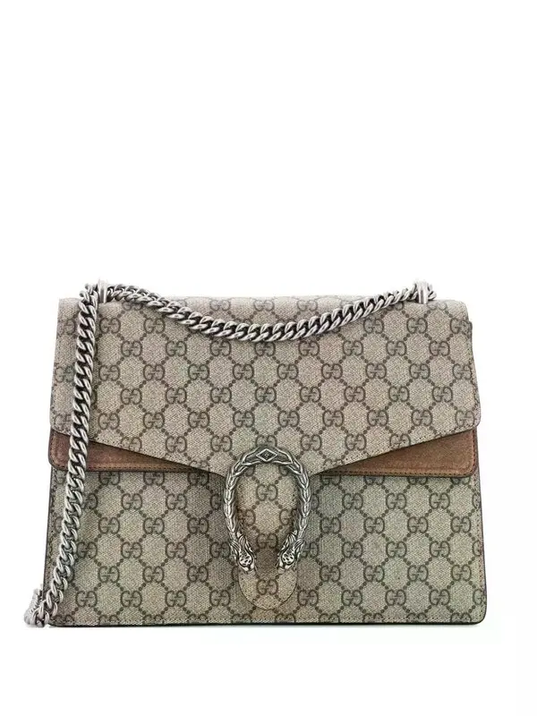 Gucci Dionysus Gg Coated Canvas Medium Shoulder Bag - Brown