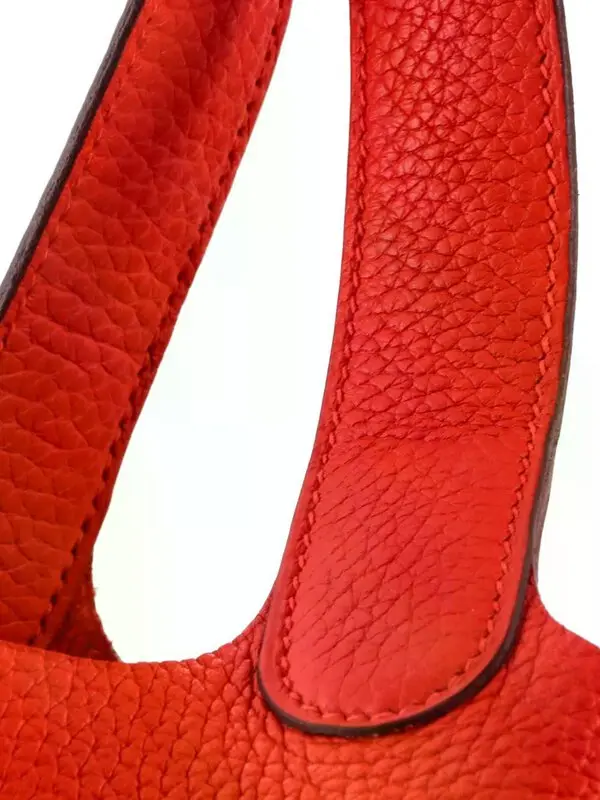 Hermès Picotin Lock Mm Bucket Bag - Red