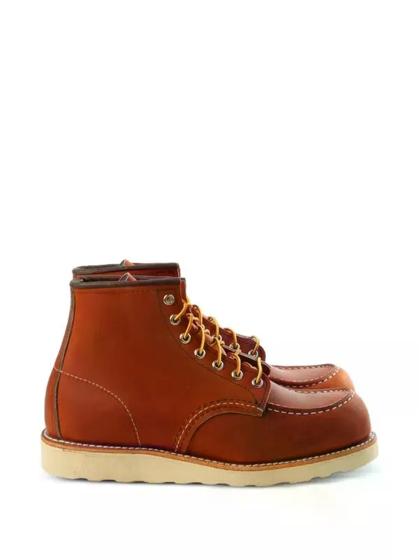 Red Wing Moc Toe 6-inch Boots - Brown