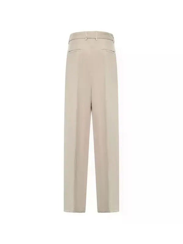 DONDUP Pleated Trousers - Neutrals