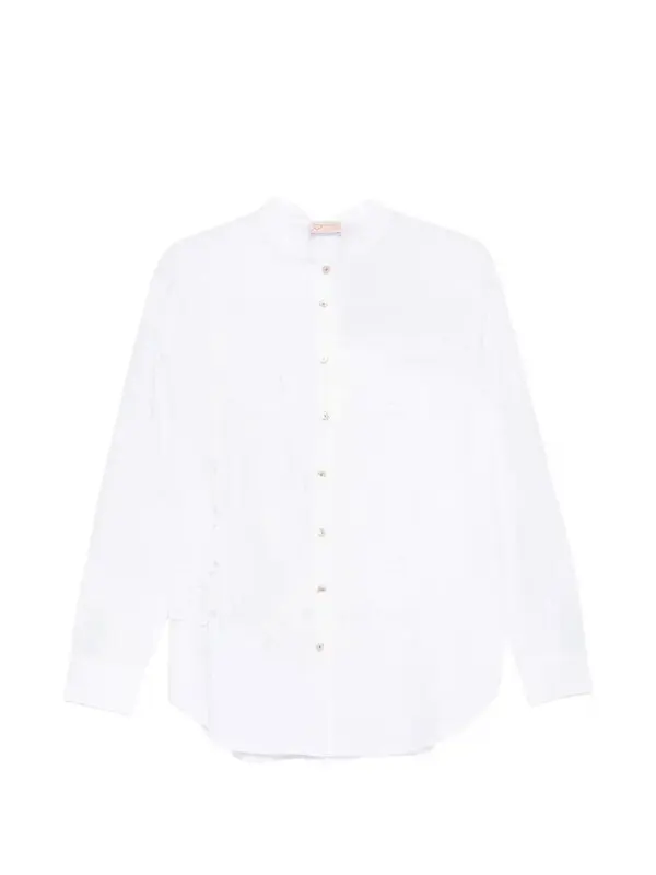 RELAX RE-LUX Embroidered Long-sleeve Shirt