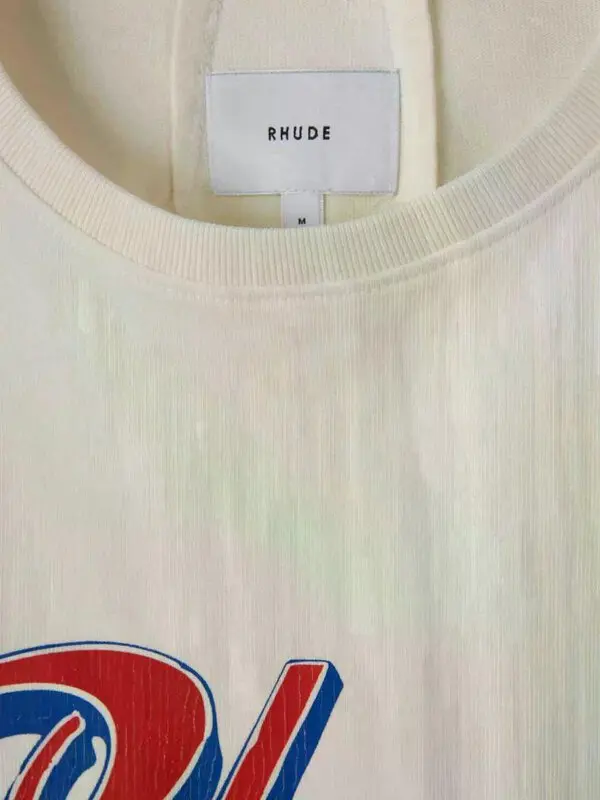 Rhude Logo-print Cotton T-shirt