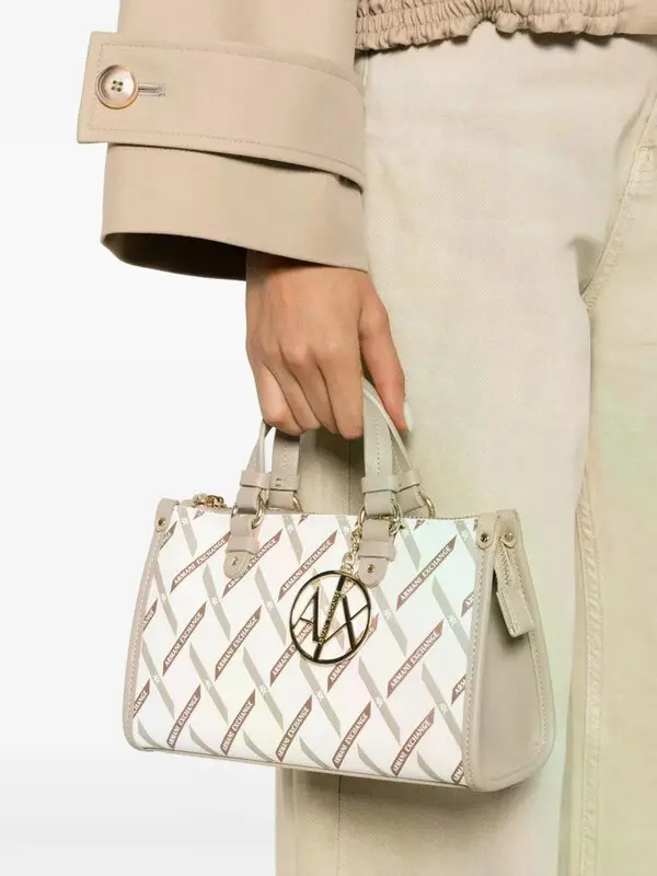 Armani Exchange Logo-print Tote