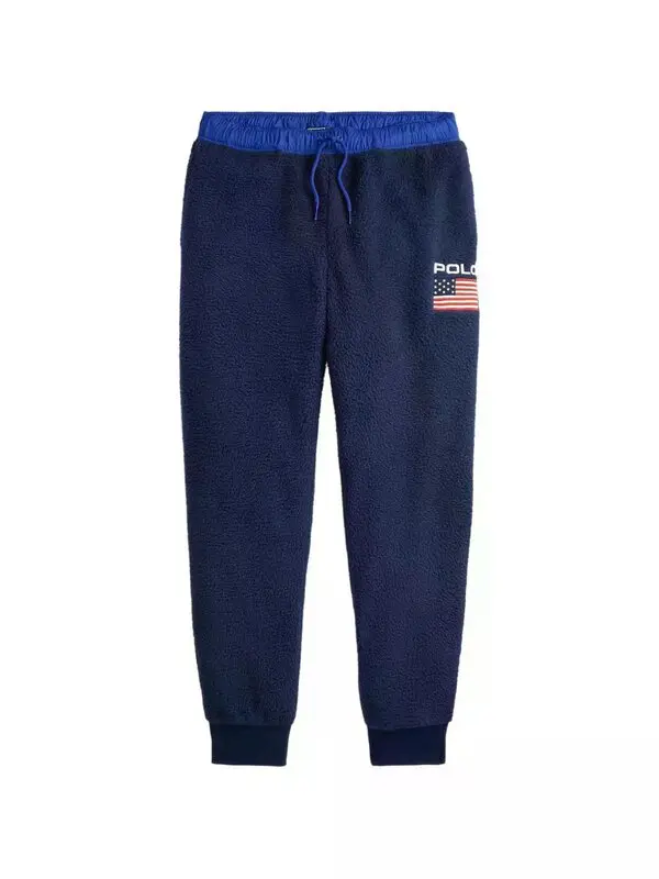 Polo Ralph Lauren Fleece Texture Track Pants - Blue