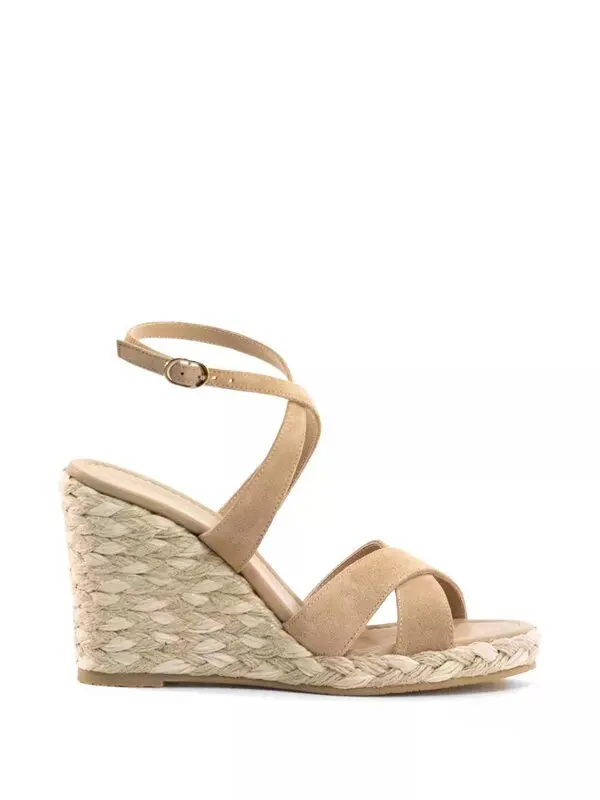 STUART WEITZMAN Alyssa Espadrille Wedge - Neutrals