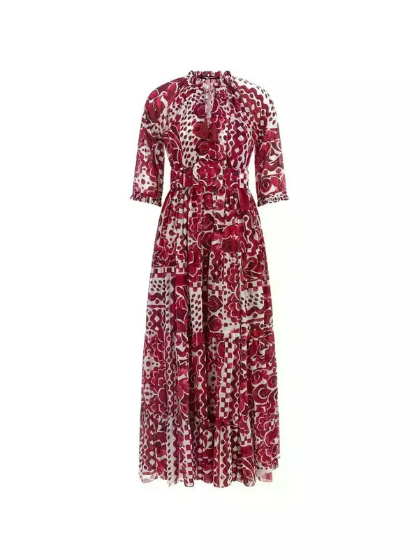 Samantha Sung Eden Maxi Dress - Red