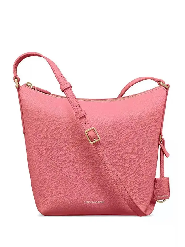 MAISON DE SABRE Leather Shoulder Bag - Pink