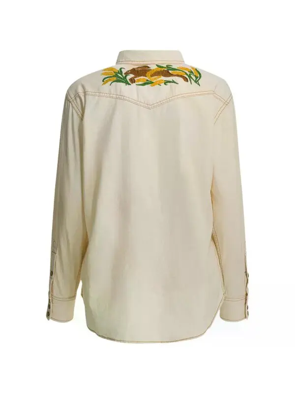 Filson Floral-embroidered Shirt