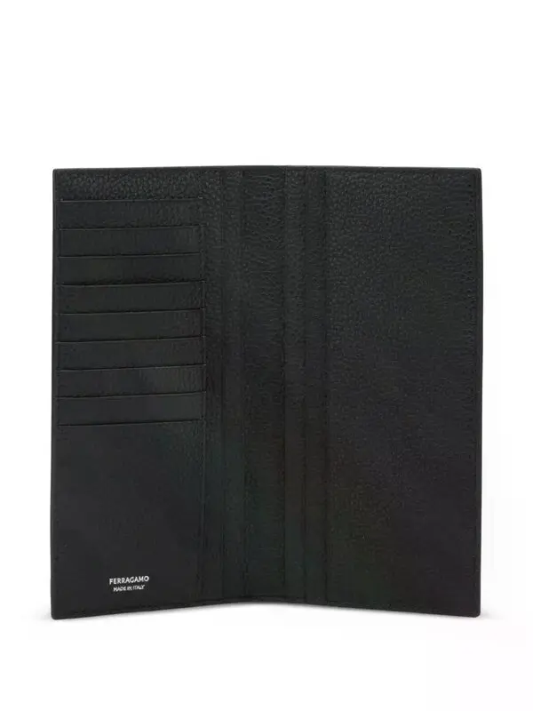 FERRAGAMO Gancini Embossed-leather Cardholder