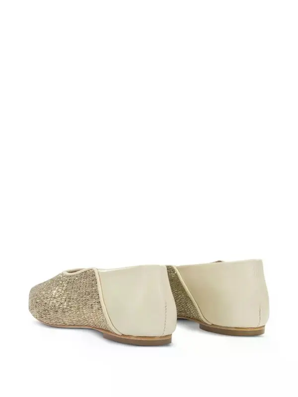 AMMB MILANO Pointed-toe Ballet Flats