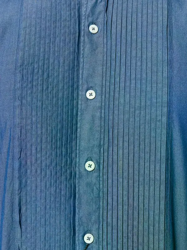 DELL'OGLIO Stitched Bib Shirt