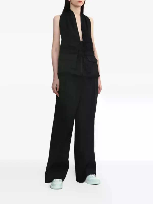 BOTTER Zip-up Halterneck Top