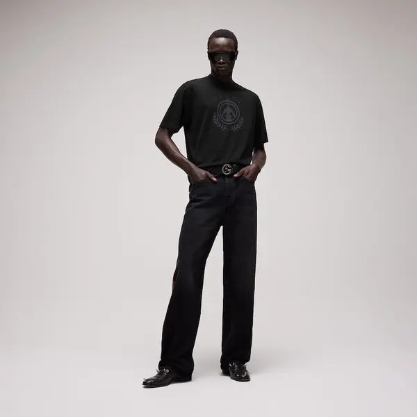 Gucci Cotton Jersey T-shirt With Print - Black