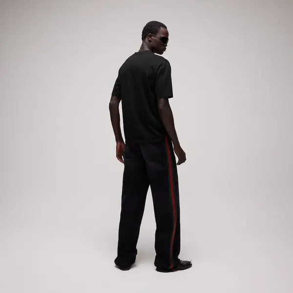 Gucci Cotton Jersey T-shirt With Print - Black