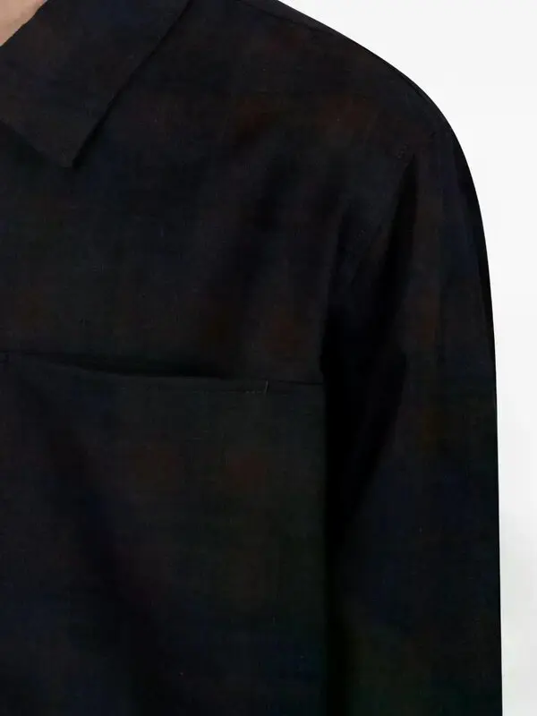 ANOTHER ASPECT Check Zip Jacket